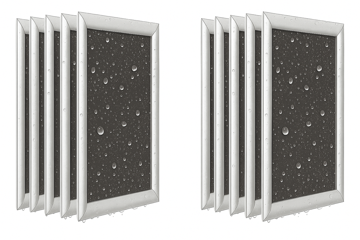 A1 Weather Proof Snap Frame (Pack of 10) – ukshopfittings