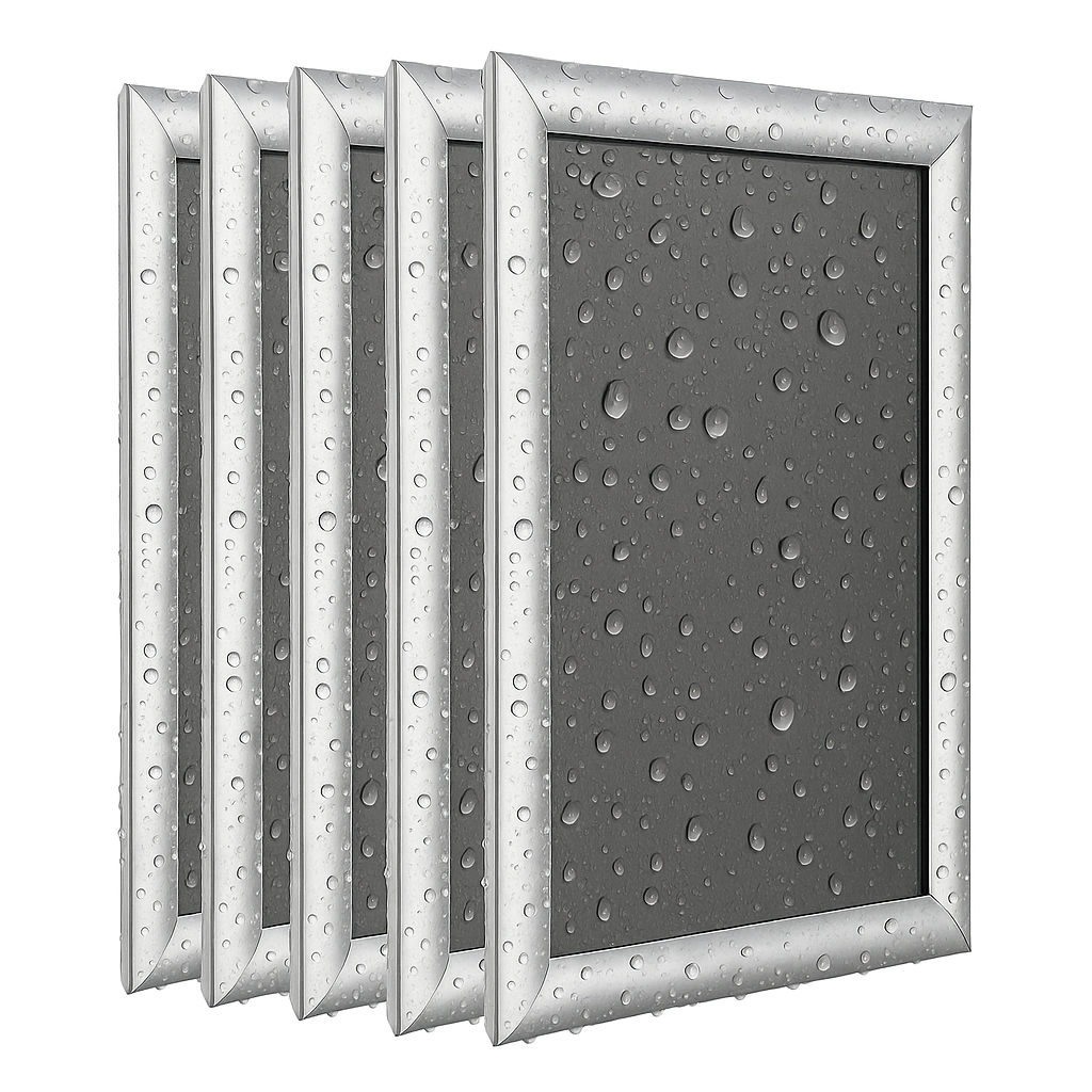 A0 Weather Proof Snap Frame (Pack of 5) – ukshopfittings